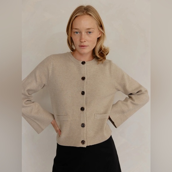 Mod Ref | Sweaters | The Tyler Cardigan In Oatmeal | Poshmark